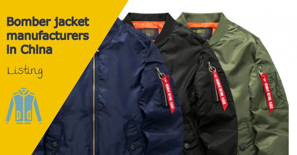 Top 10 Bomber jacket manufacturers in China | Lazpanda