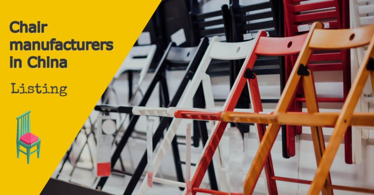 Top 10 Chair manufacturing in China | Lazpanda